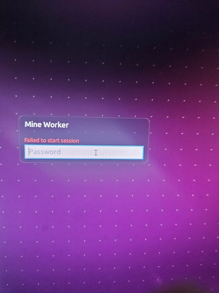 Failed To Start Session OS Setup And Linux Forum And Knowledge Base