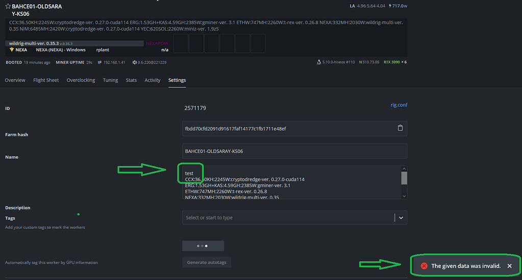 Rig Description Error? - OS setup and Linux - Forum and Knowledge Base A place where you can ...