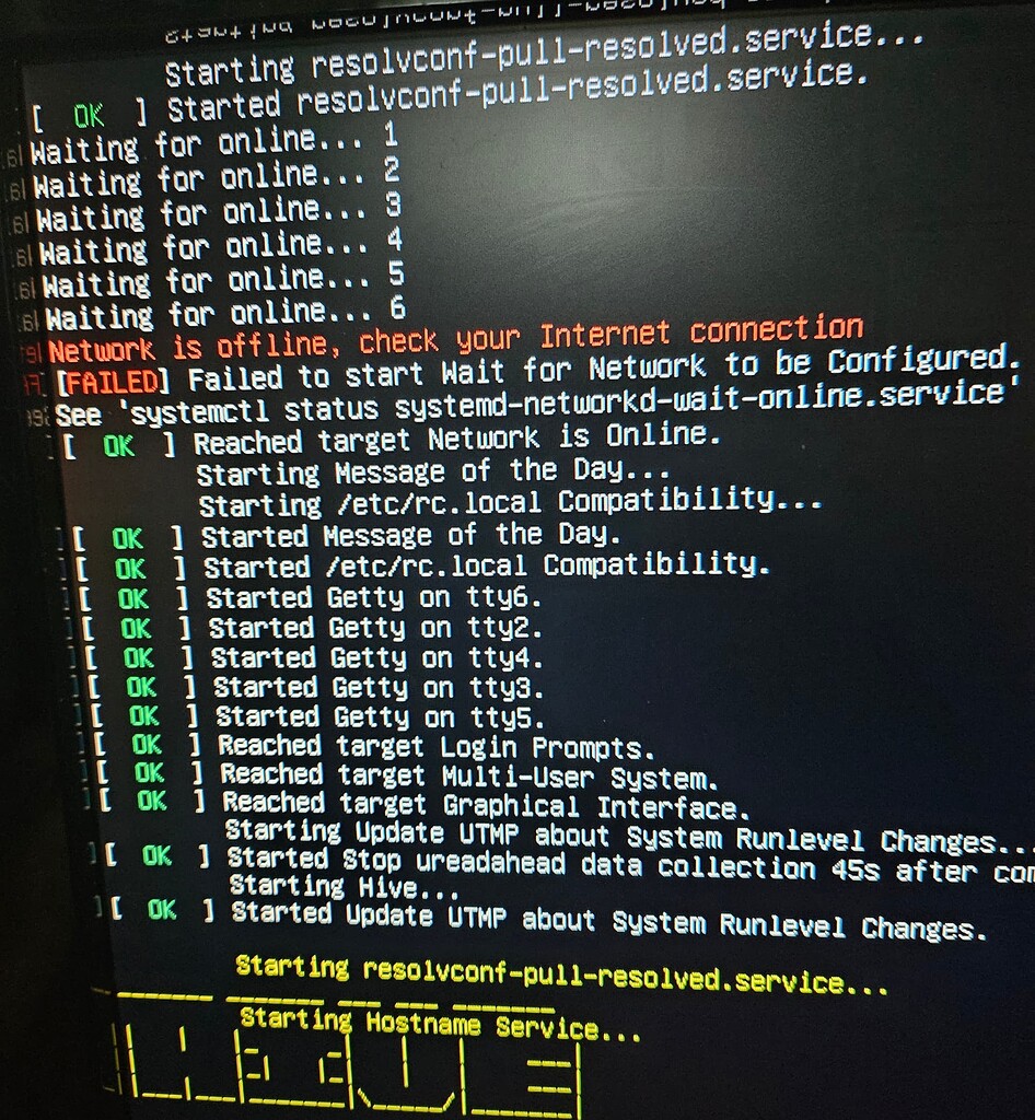 Error: 504 Gateway Time-out / "Network is offline, check your Internet connection" - General ...