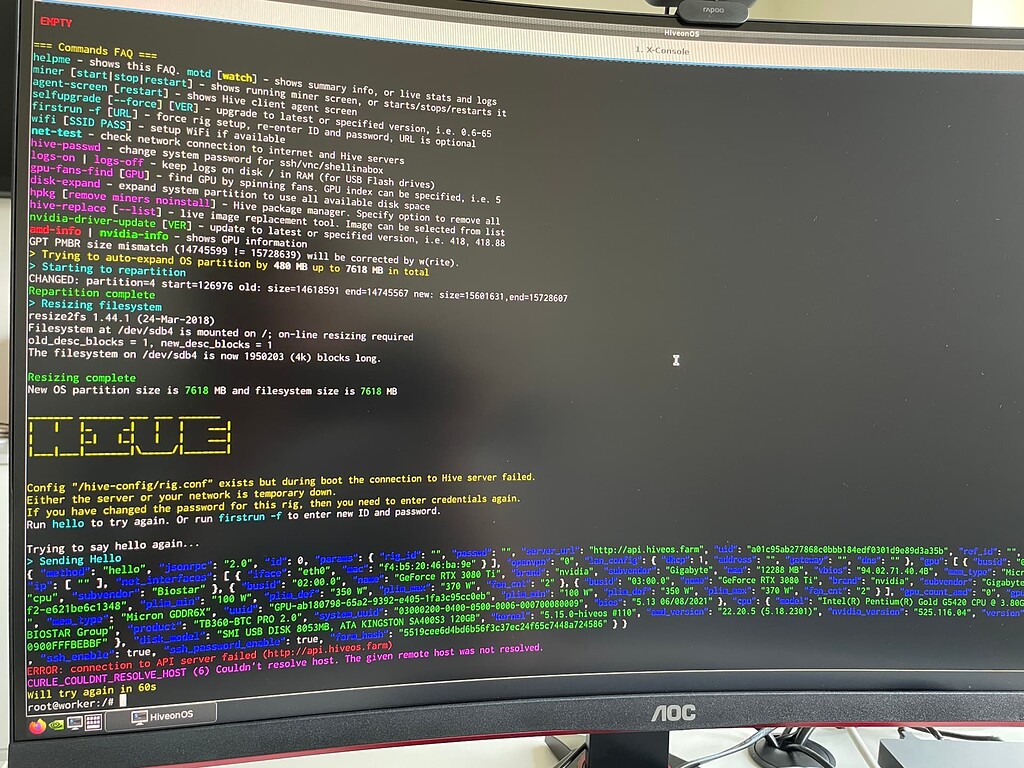 ERROR: connection to API server failed Please Help - OS setup and Linux - Forum and Knowledge ...