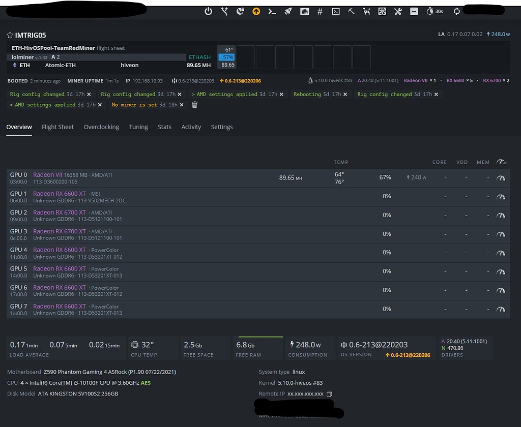 All GPU detected but only 1 GPU is mining - OS setup and Linux - Forum and Knowledge Base A ...