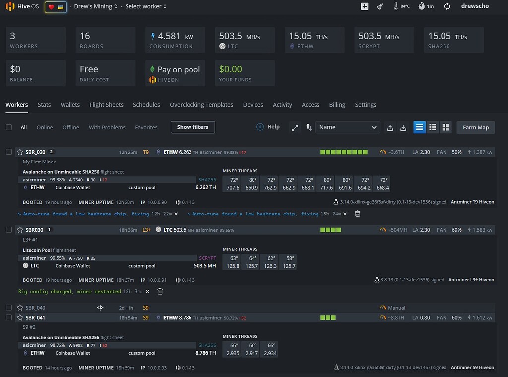New guy more questions on HiveOn Firmware - ASIC - Forum and Knowledge Base A place where you ...